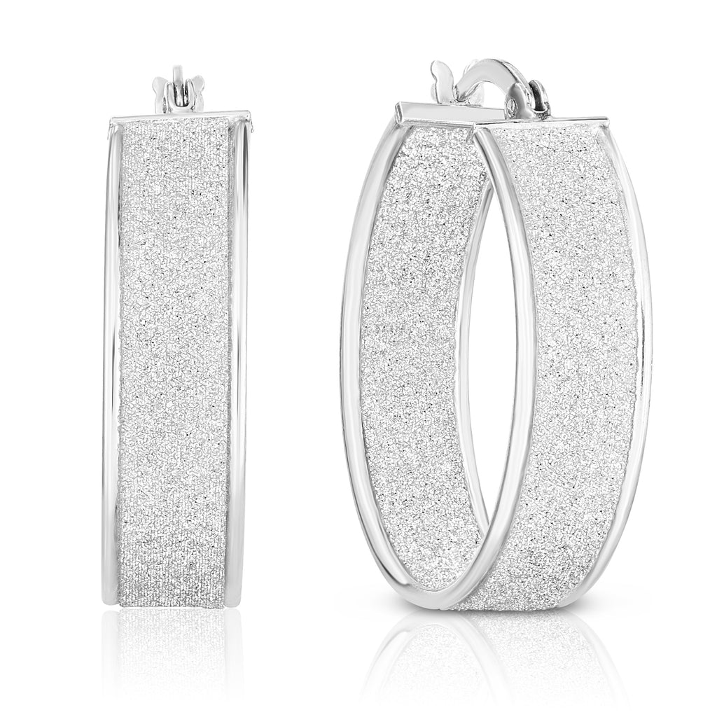 25mm Glitter Hoops – Forever Today by Jilco