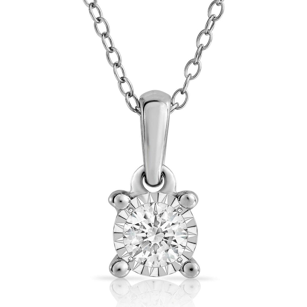 Miracle Set Diamond Solitaire Pendant Collection – Forever Today by Jilco