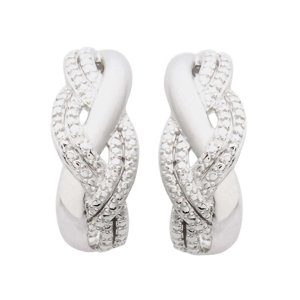 Diamond Twist Earrings – Forever Today by Jilco